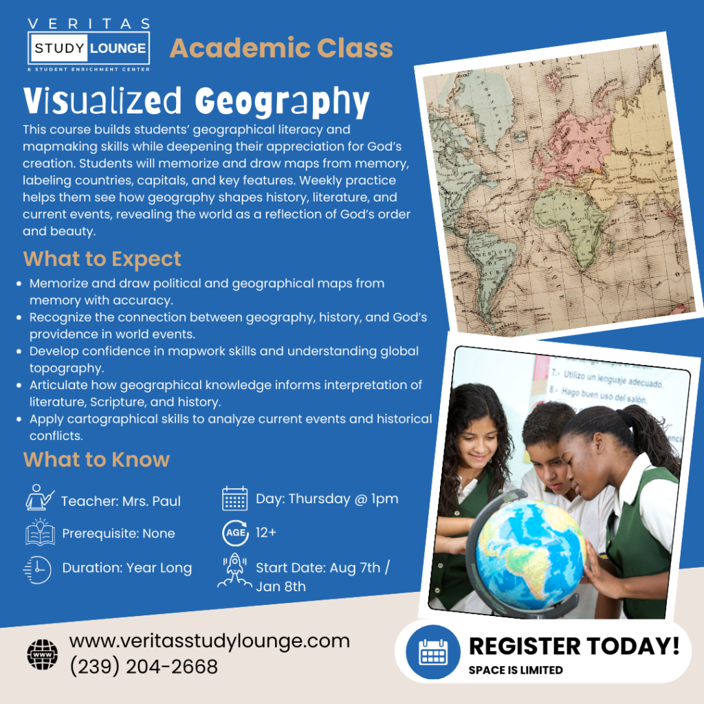 Visualized Geography - Veritas Study Lounge